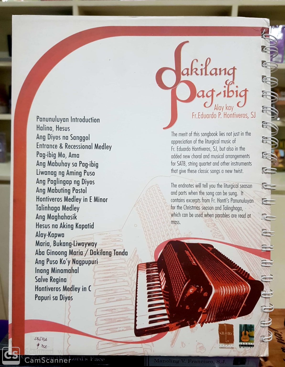 JesCom Philippines | SHEETS – DAKILANG PAG-IBIG Songbook