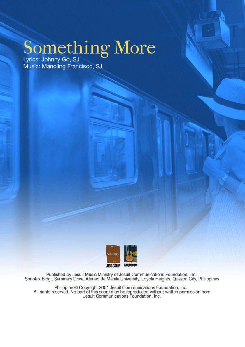 JesCom Philippines | Something More — Music Sheet