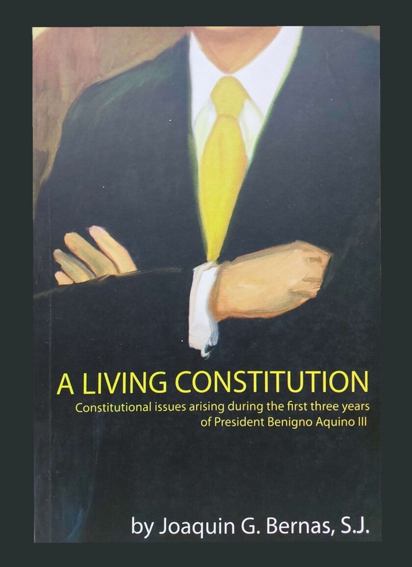 JesCom Philippines | BK- A LIVING CONSTITUTION by Fr. Joaquin Bernas, SJ