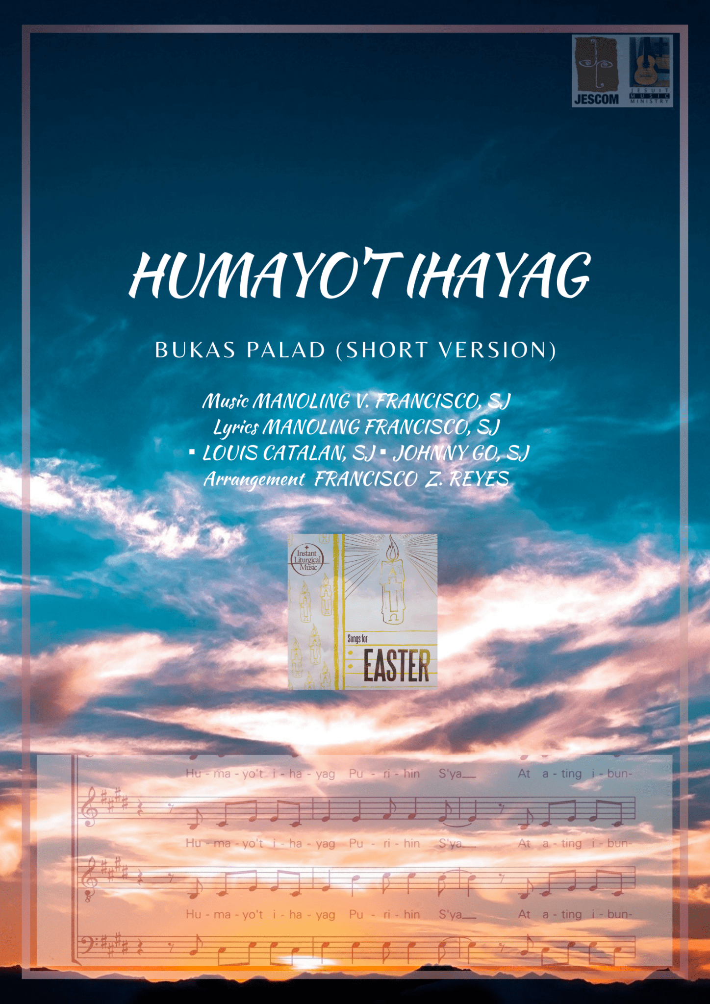 JesCom Philippines | Humayo’t Ihayag (choral) – Music Sheet