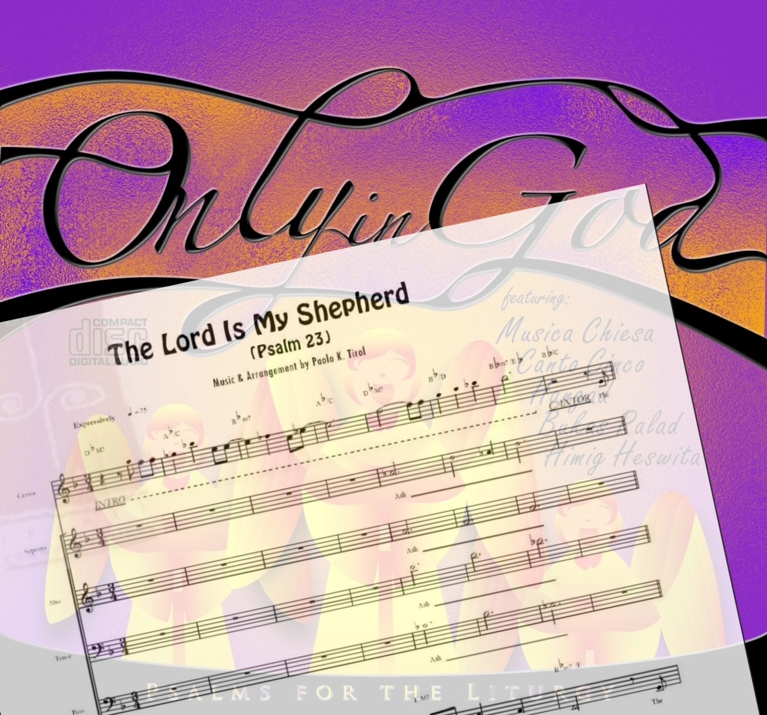 JesCom Philippines | The Lord is My Shepherd – Music Sheet