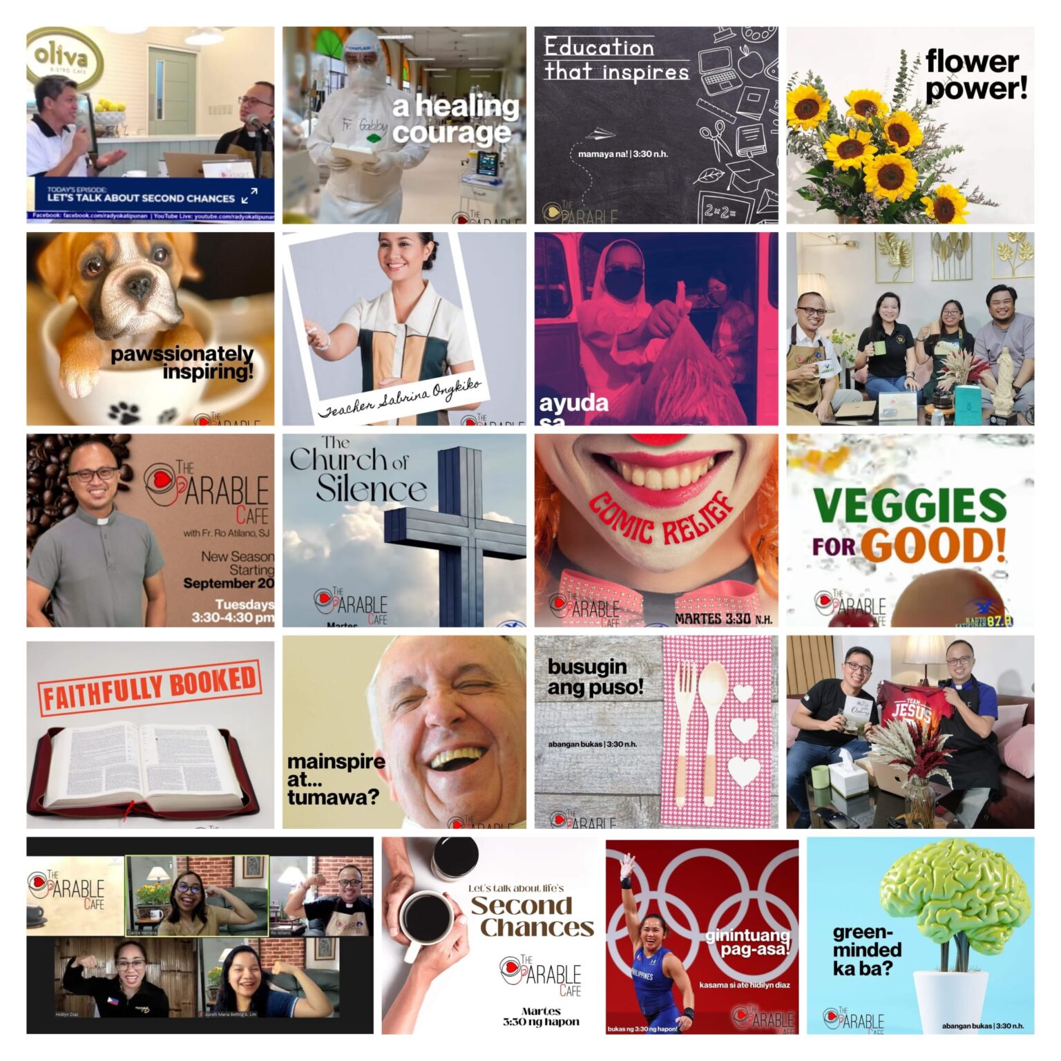 “The Parable Cafe” marks first anniversary on Radyo Katipunan 87.9 FM ...