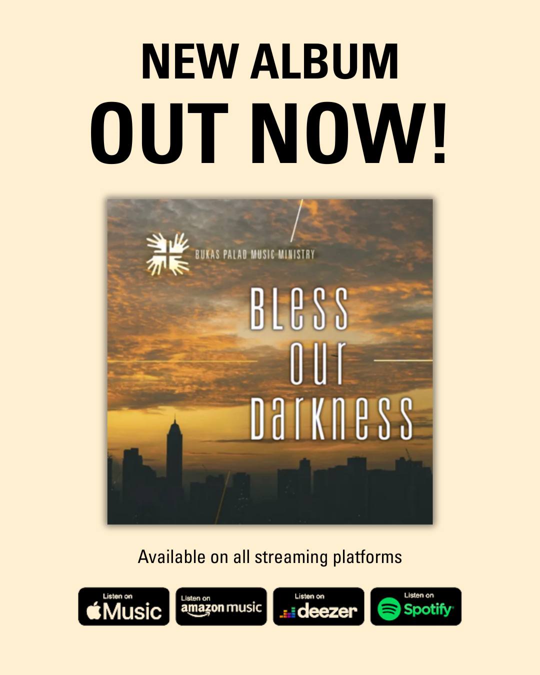 JesCom Philippines | Bukas Palad Launches 22nd Album Bless Our Darkness ...