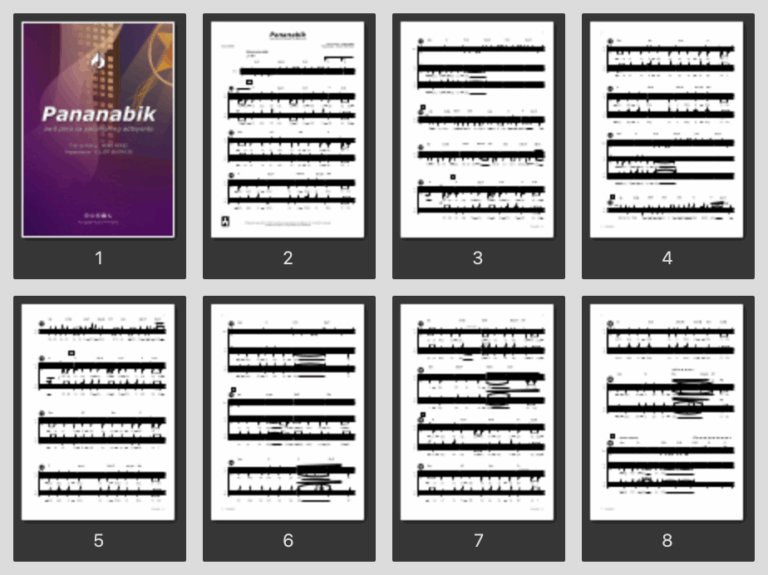 JesCom Philippines | Pananabik — Music Sheet